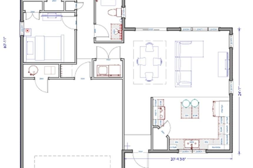Keystone Homes | Modern Farmhouse Plan